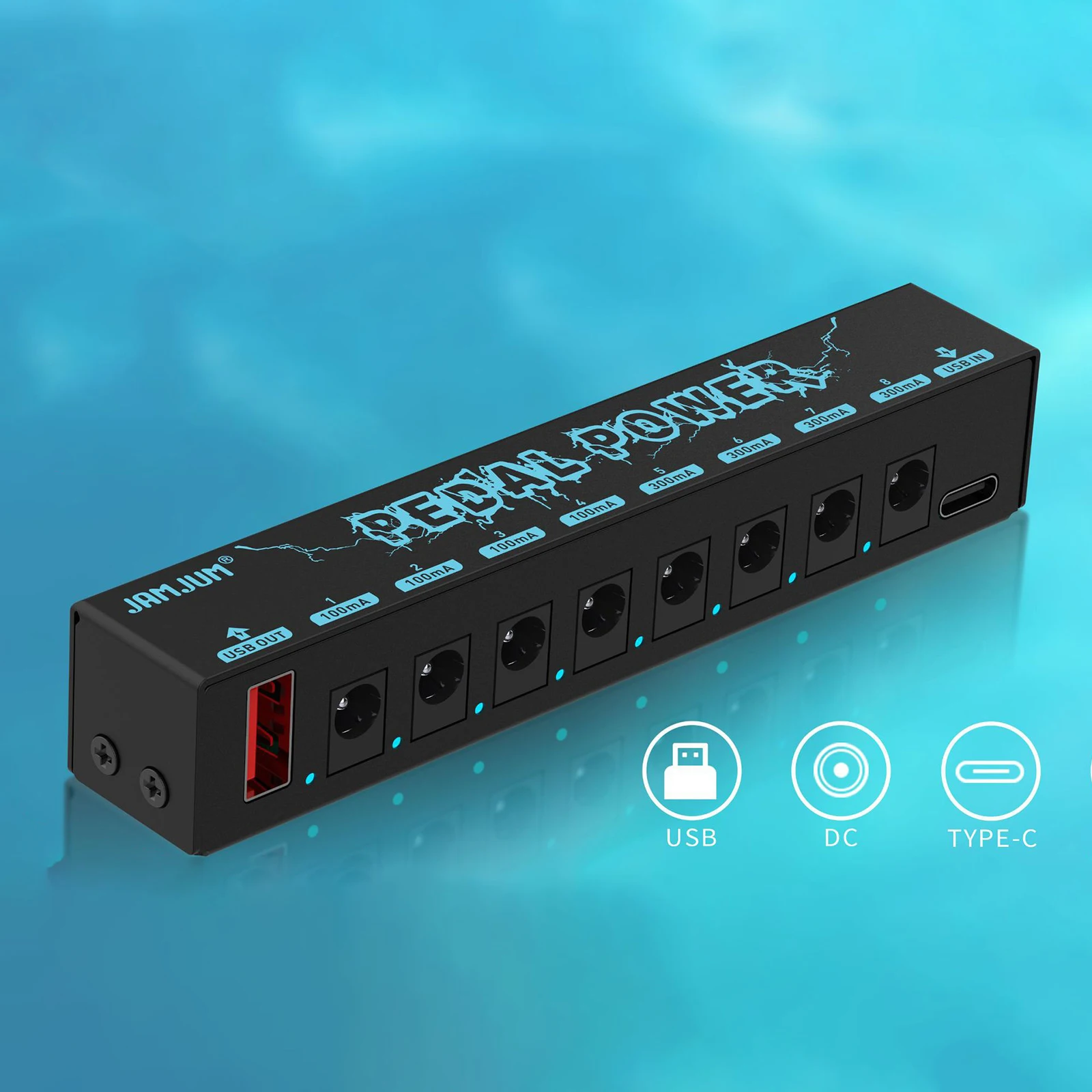 Guitar-Pedals-Power-Supply-Pedalboard-Power-Supply-8-Channels-8 ...