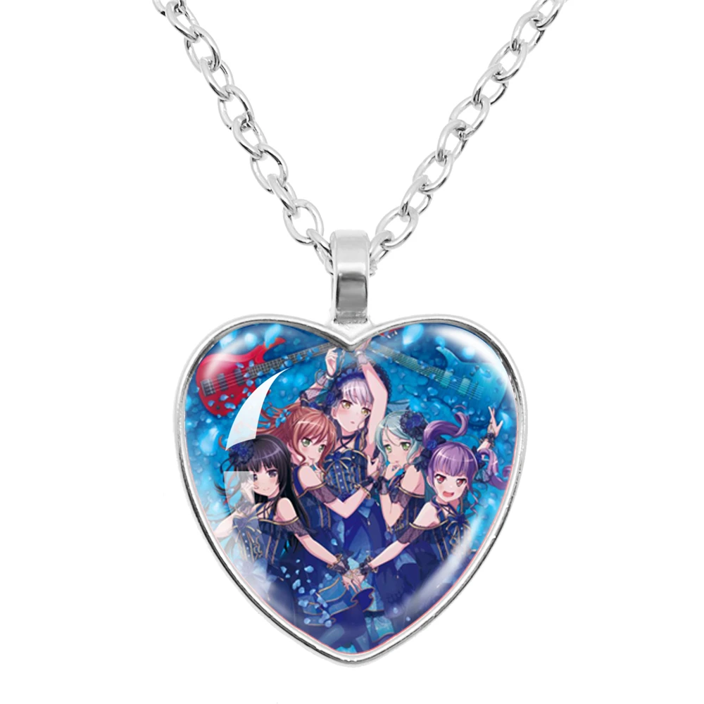 Anime-Bang-Dream-Glass-Cabochon-Heart-Pendant-Necklace-Cut-Cartoon ...
