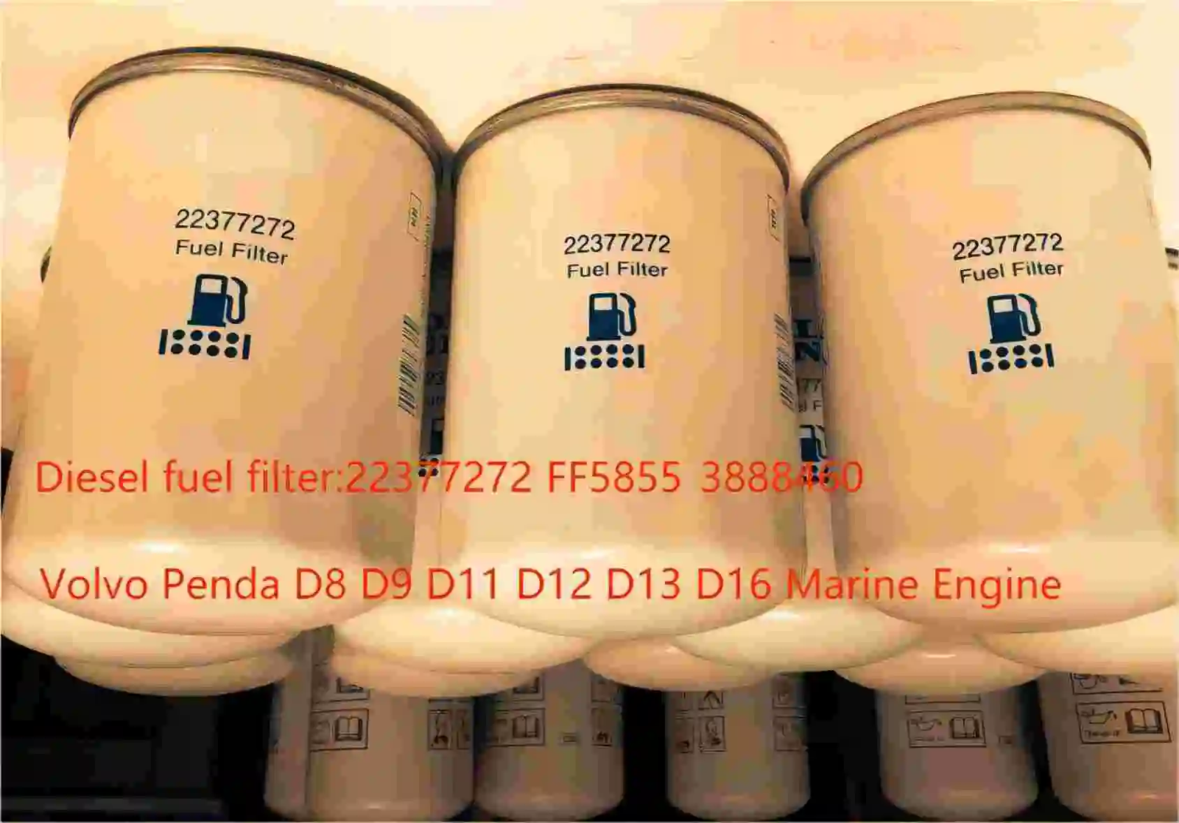 Filtro-de-combust-vel-diesel-para-motor-mar-timo-Volvo-Penda-D8-D9-D11 ...
