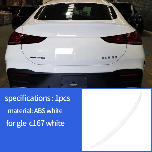 Rear Wing Spoiler For Mercedes GLE Coupe Class W167 C167 GLE350 GLS450 ...