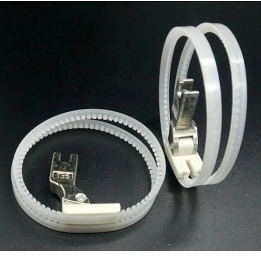 2PCS-Roller-Presser-Foot-T35-Double-Sided-Roller-Flat-Car-Plastic-Ring ...