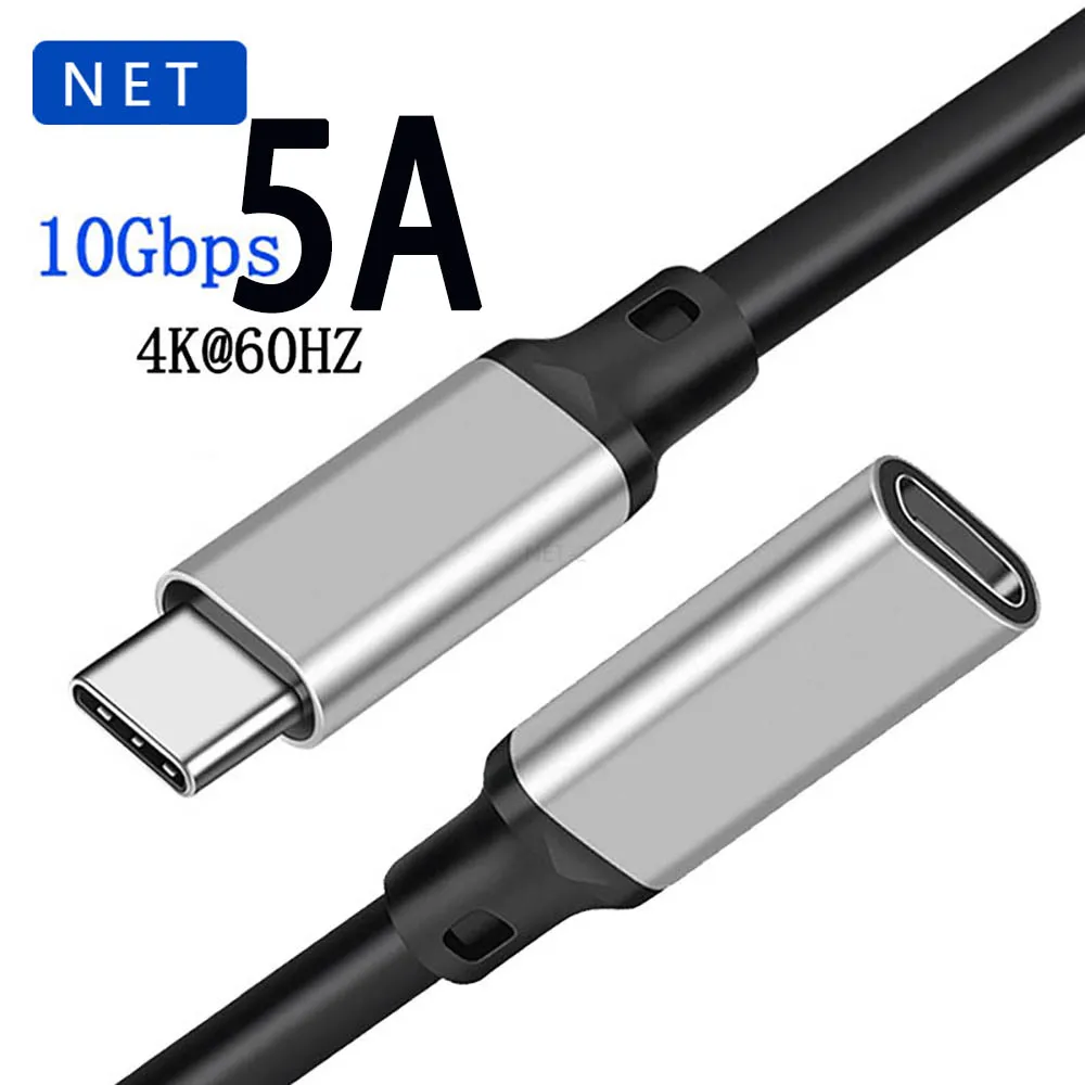 Type-c-10G5APD100W-Extension-Connection-Cable-USB3-2-Data-Line-4K ...