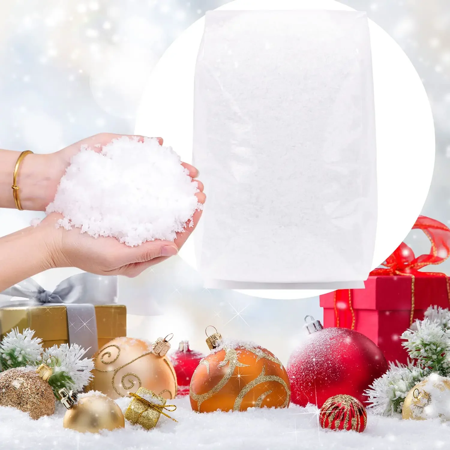 10-100g-Fake-Snow-Decoration-Artificial-Snow-Powder-for-Christmas ...