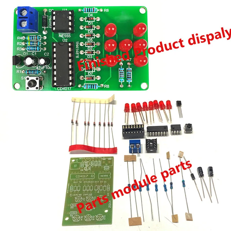 Diy-Elektronische-Dobbelstenen-Kit-Led-Kleur-Solderen-Praktijk-Met ...