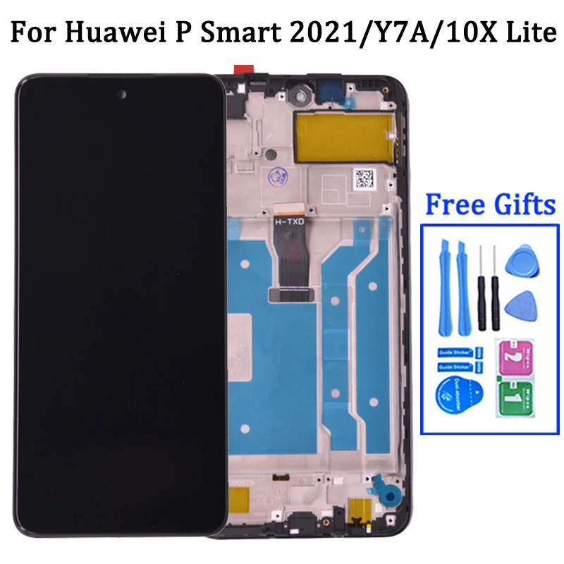 For-Huawei-P-Smart-2021-PPA-LX2-X10-Lite-LCD-Display-with-Touch-Screen ...