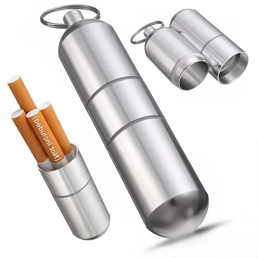 Waterproof-Mini-Metal-Cigarette-Holder-Ultra-Light-Cigarette-Pocket-Box ...