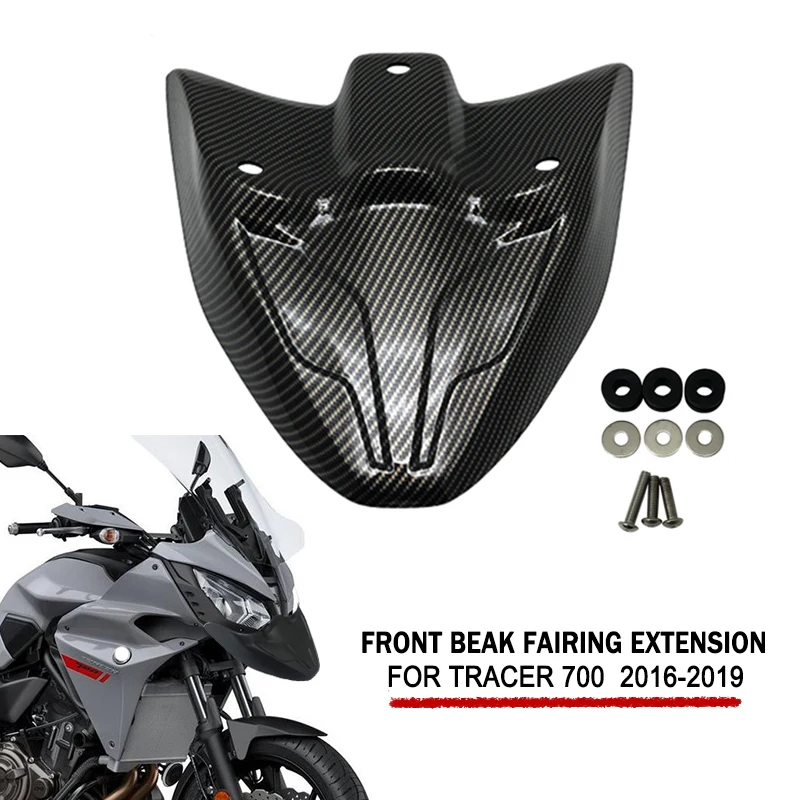 Motorcycle Front Wheel Fender Beak Nose Cone Extension Cover Fairing ...