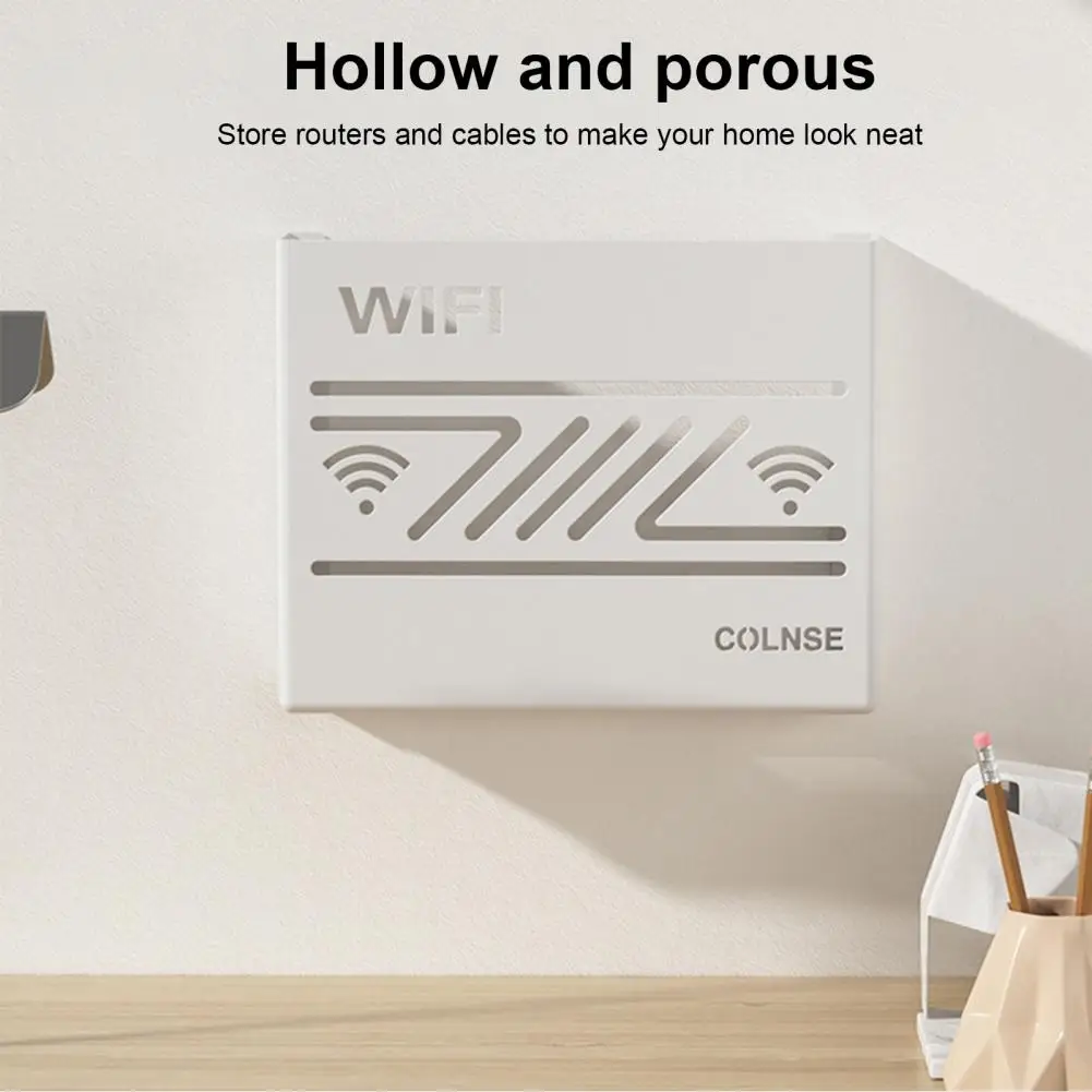 Router-Storage-Box-Router-Organizer-Rack-Modern-Hollow-Heat-Dissipation ...