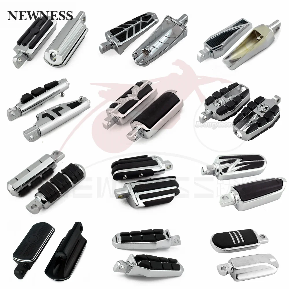 Motorcycle-Footpegs-Highway-Pegs-Metal-Foot-pegs-Pedal-Footrest-For ...