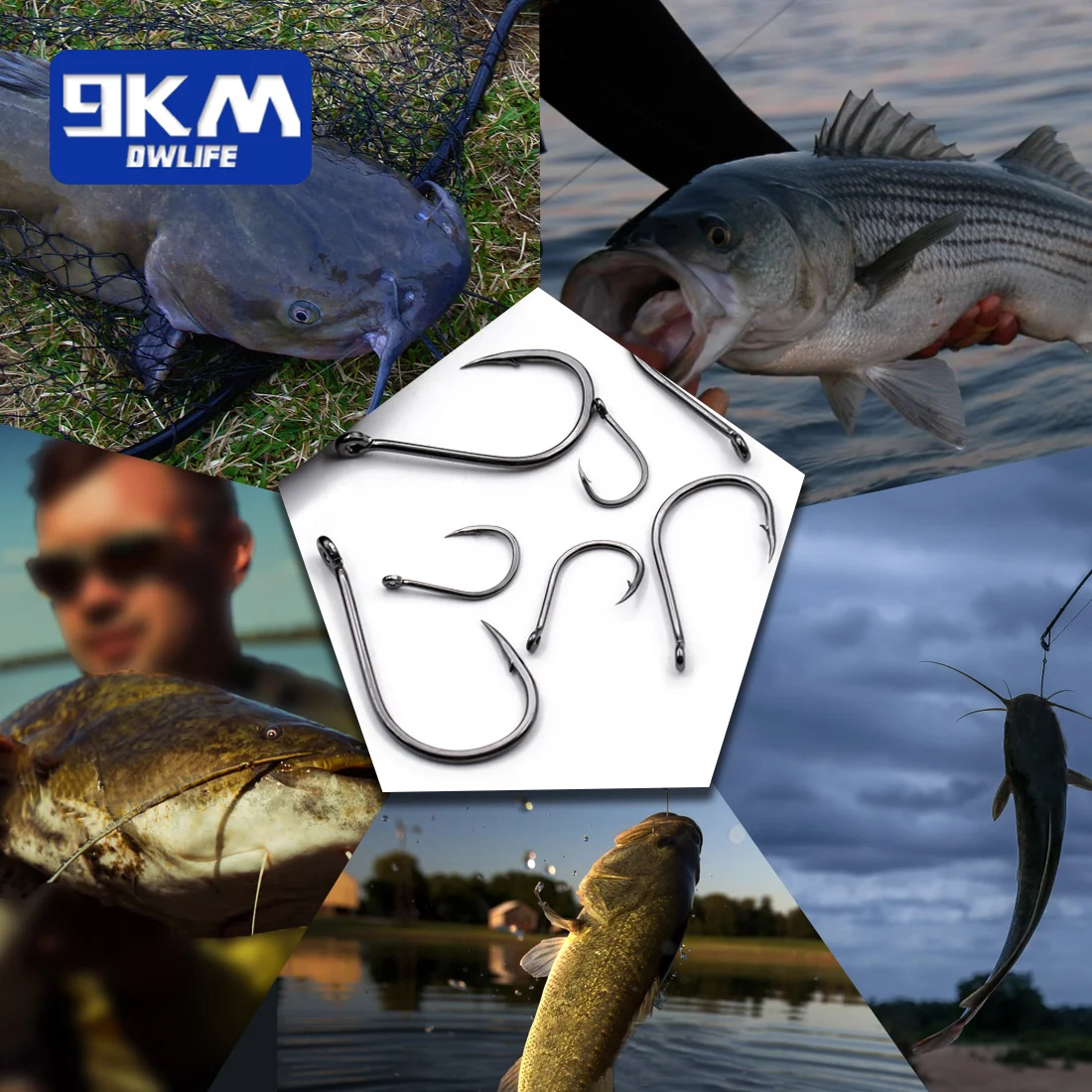 Precision Sharp Hooks - Easy Fishing Tackle