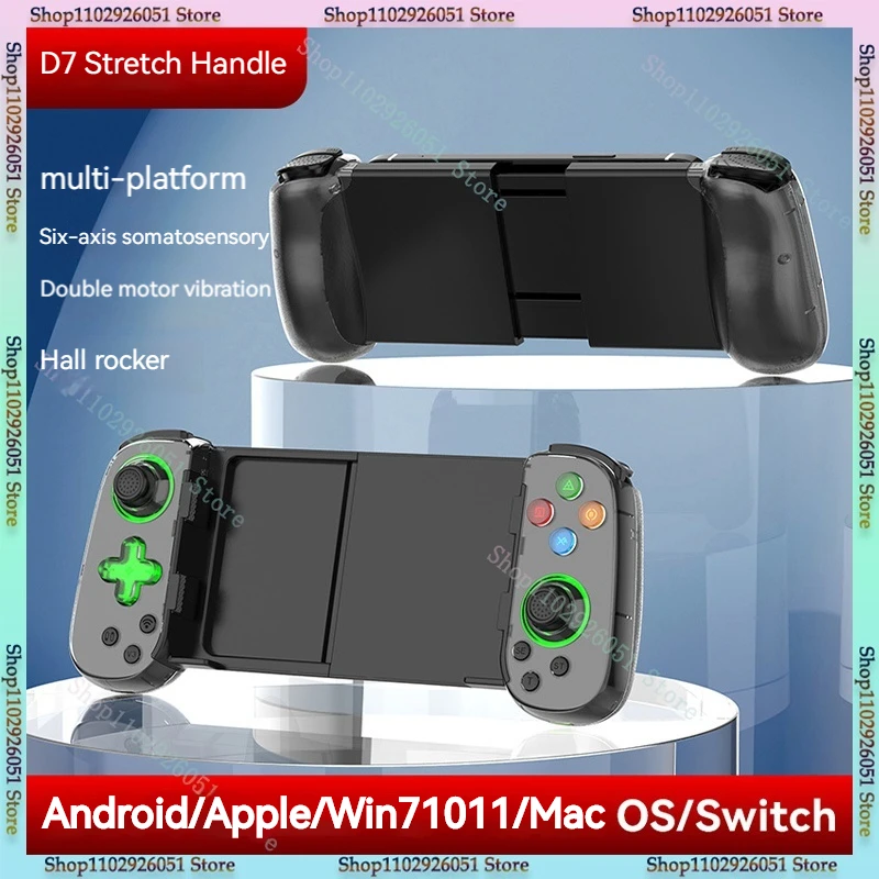 Mobile-Game-Stretch-Handle-Controller-Hall-Rocker-Bluetooth-Multi-Plataforma-Somatossensorial ...