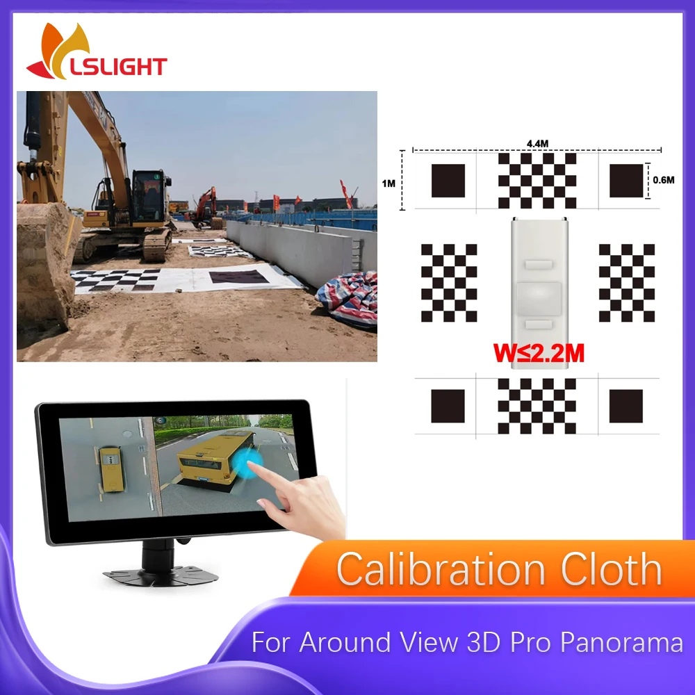 360 Degree Car Camera Calibration Cloth Full-Automatical 3D Pro ...