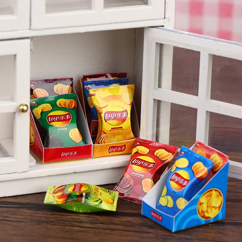 1Set-1-12-Dollhouse-Miniature-Potato-Chips-W-Box-Potato-Food-Snack ...
