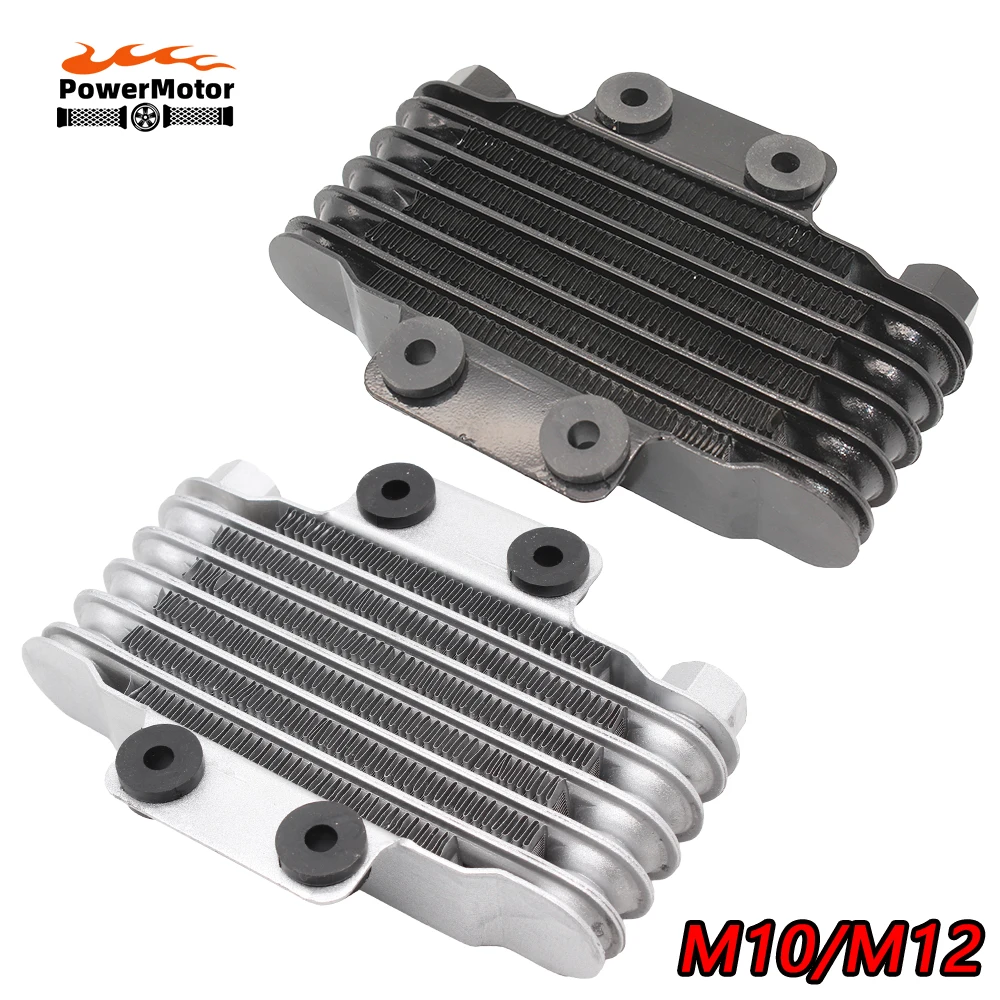 Motorcycle-Oil-Cooler-Radiator-Universal-Engine-Cooling-M10-M12-for-KTM ...