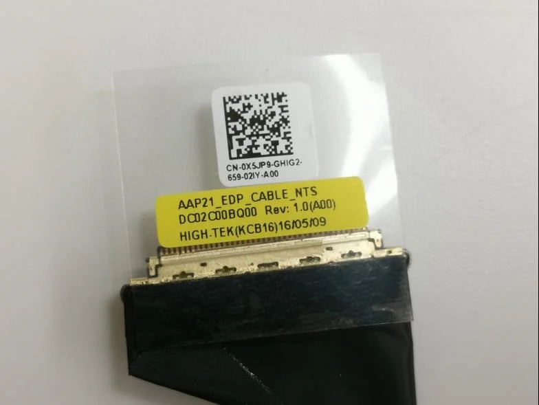 New Original LCD Cable UHD 4K EDP NTS X5JP9 0X5JP9 DC02C00BQ00 FHD ...