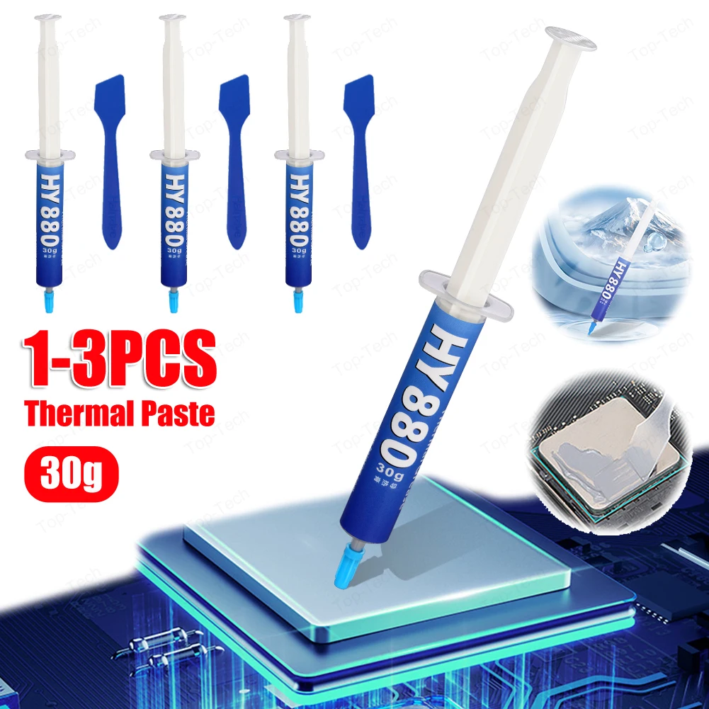 30g Thermal Paste Thermal Compound Paste Heatsink Paste Silicone ...