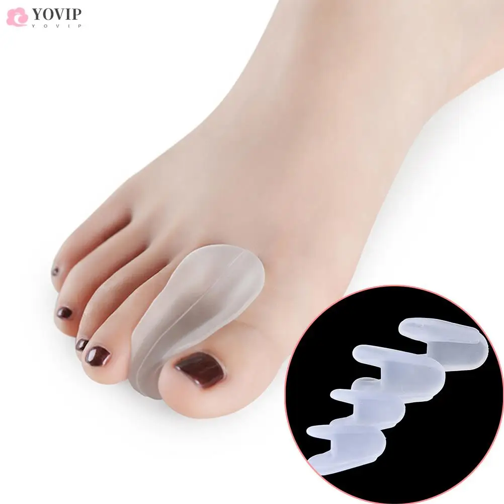 1-Pair-2-Sizes-Toe-Stretchers-Gel-Silicone-Toe-Separators-Corrector-Toe ...