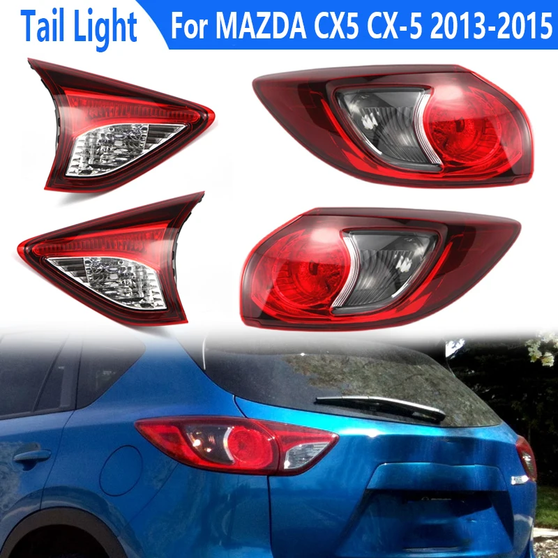 taillight half assembly For MAZDA CX5 CX-5 2013-2015 Rear Bumper Tail ...