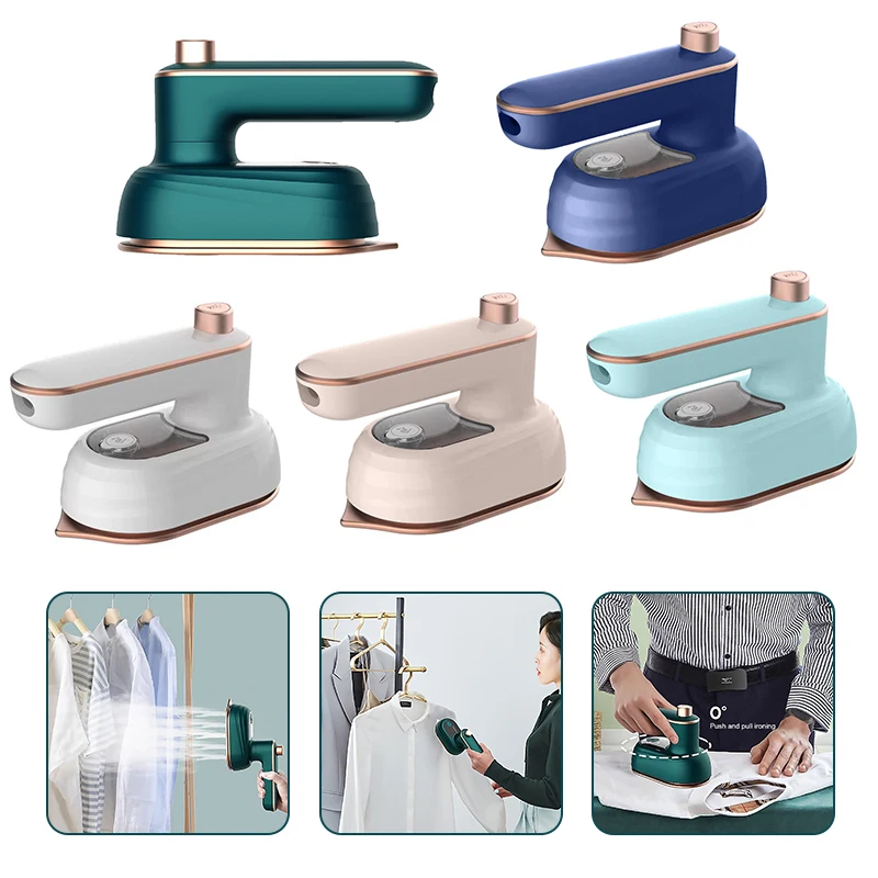 Professional-Mini-Steam-Iron-Handheld-Portable-Garment-Steamer-Dry-Wet ...