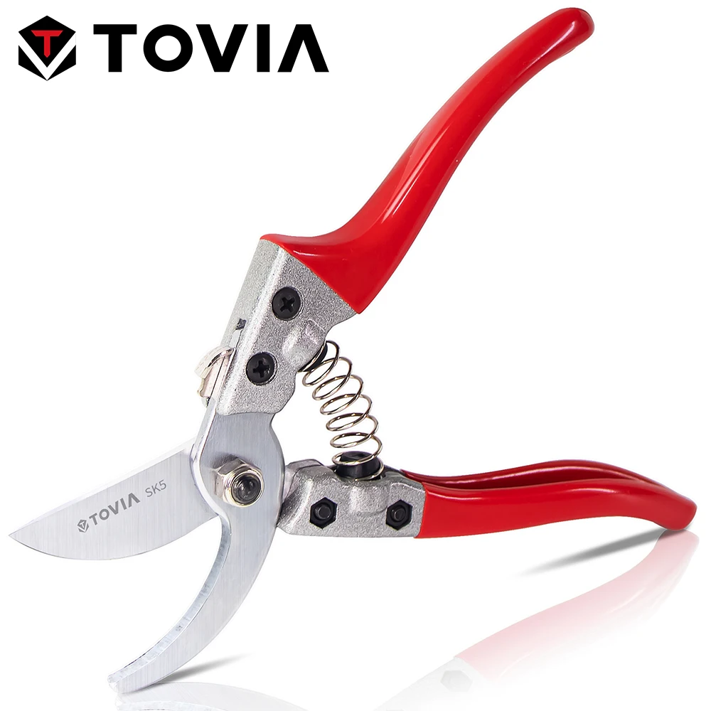 T TOVIA Garden Pruner Shears SK5 Blade Pruning Scissors for Bonsai ...