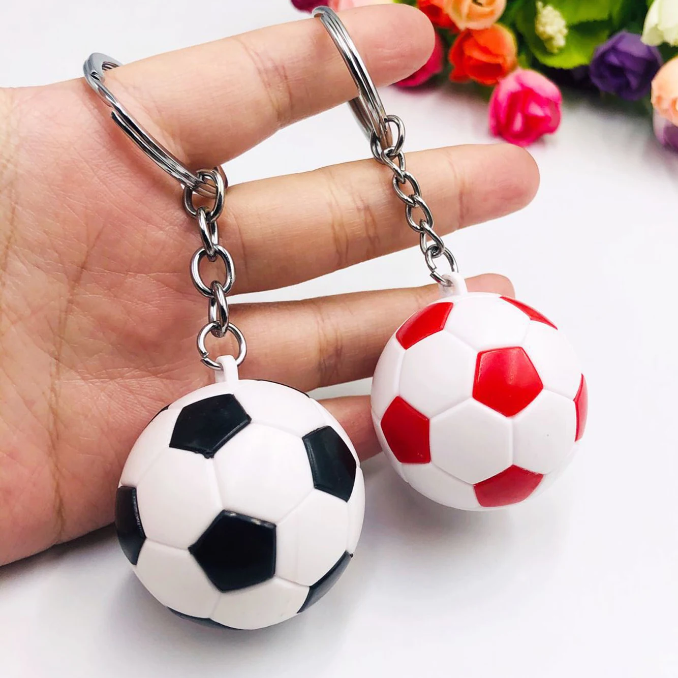 Cartoon-Football-Soccer-Keychain-for-Kids-Pendant-for-Men-Women-Ball ...