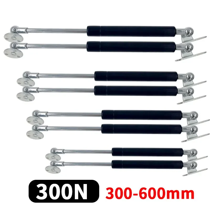 2x-Universal-Rod-Gas-spring-folding-hinge-Stroke-300N-Force-lift ...