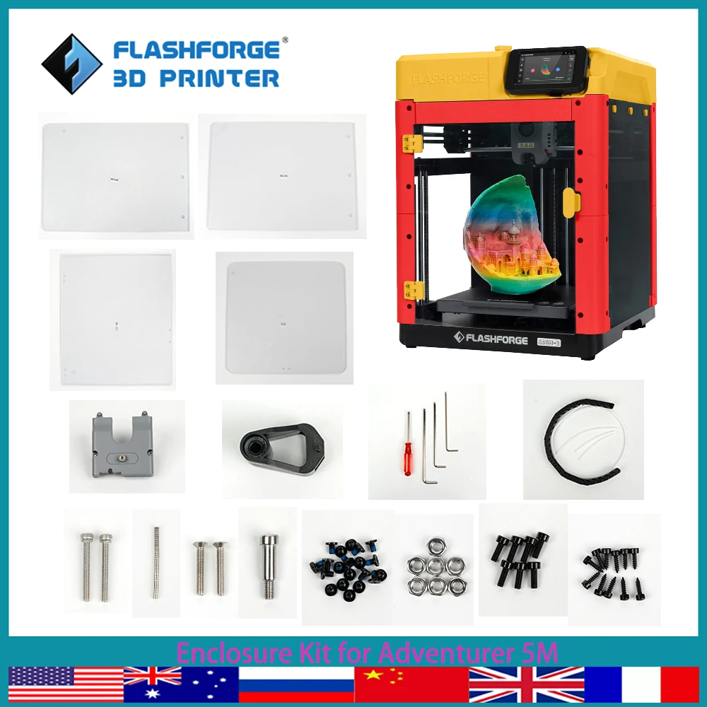 Flashforge-Enclosure-Panel-Kit-for-Adventurer-5M-3d-Printer-Parts-Kit ...