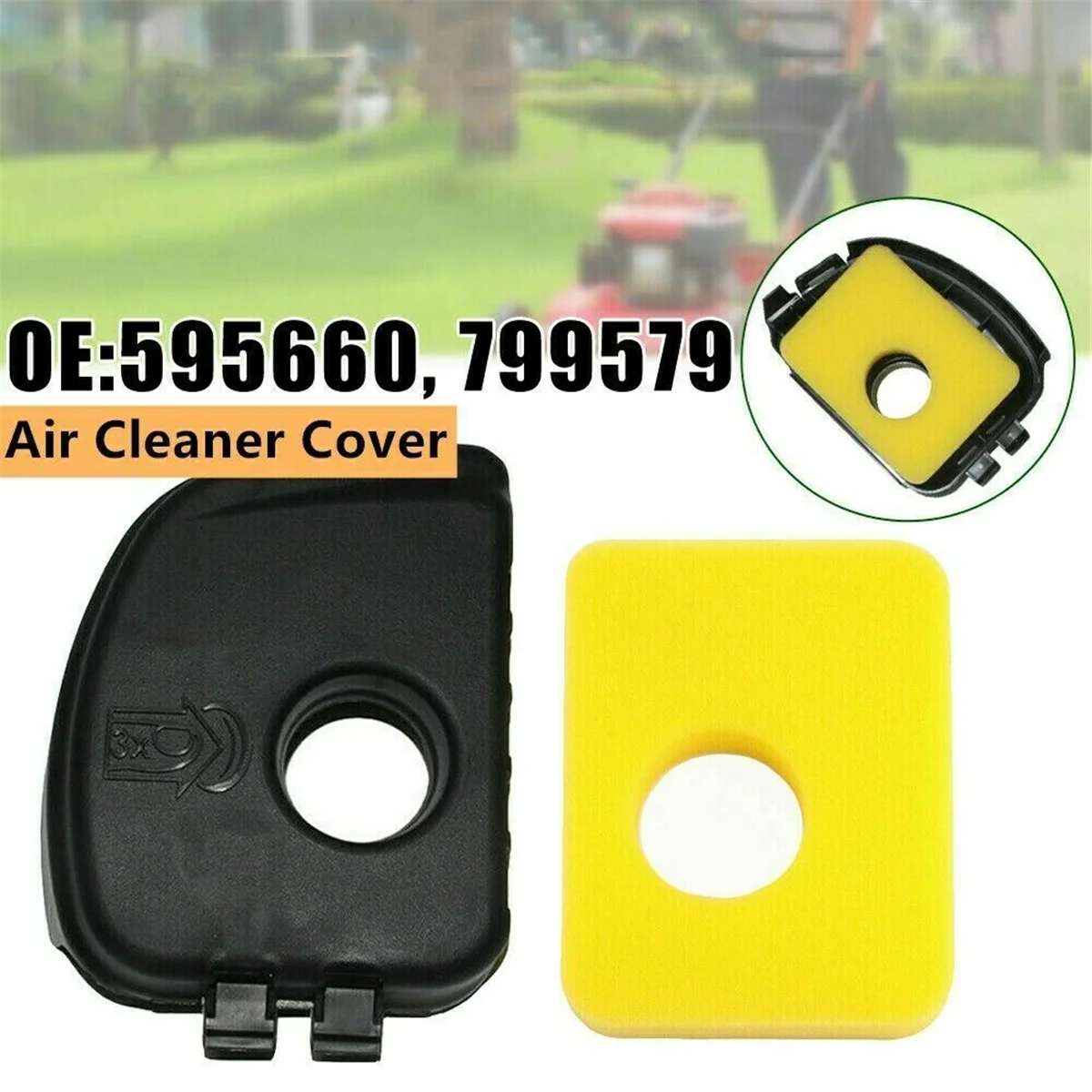 595660-799579-594281-Air-Filter-Cover-And-Air-Filter-And-Fits-For ...