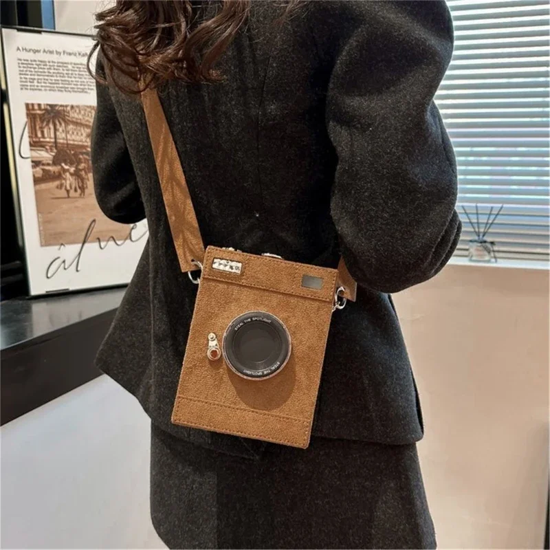 Unique-PU-Leather-Camera-Bag-Shoulder-Purse-Crossbody-Pack-Eye-Catching ...