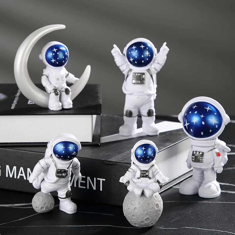 Astronaut-Figurines-desktop-ornaments-Spaceman-Moon-Sculpture-Decora ...