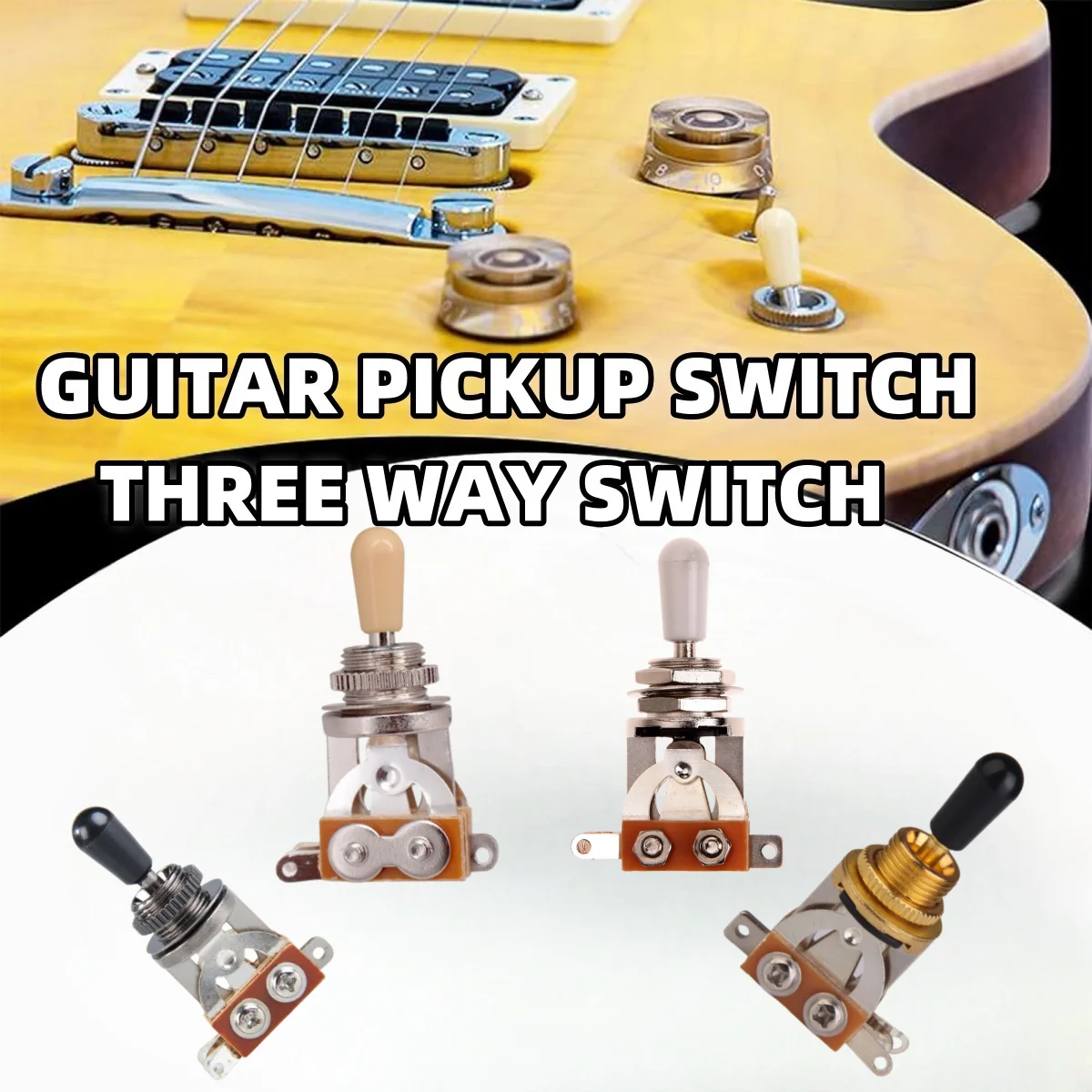 PHRILAMElectric guitar 3-way switching pickup selector switch with ...
