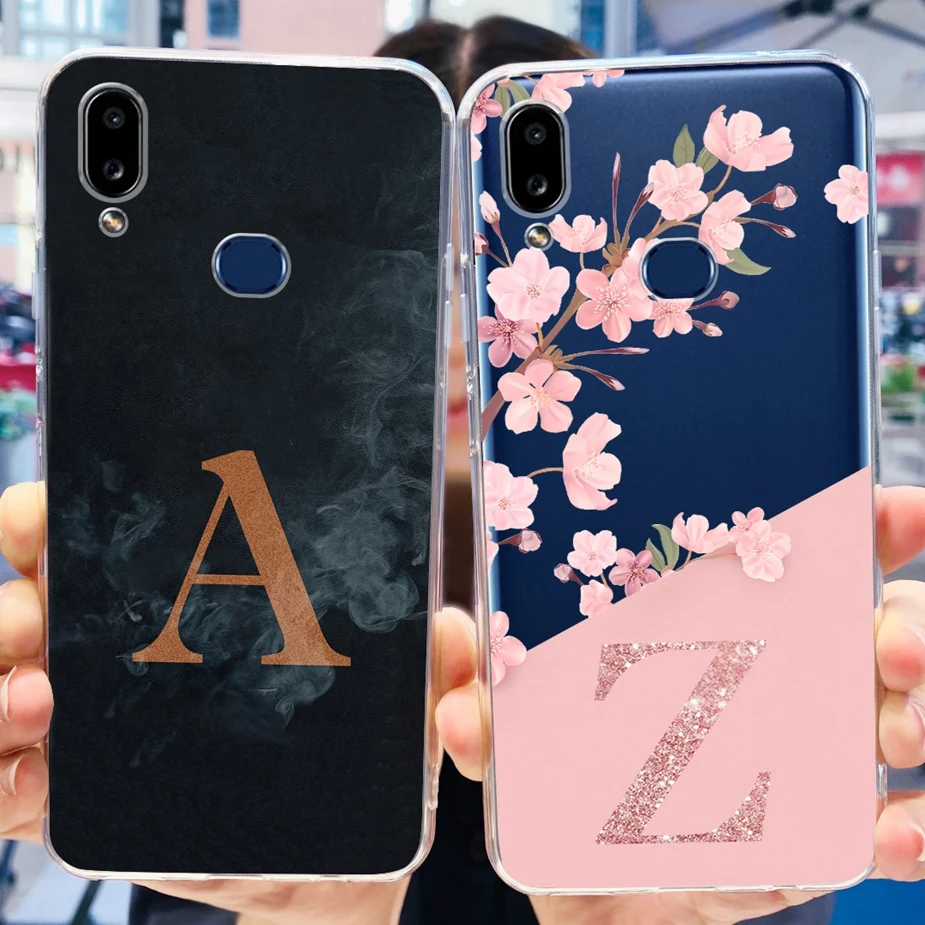 For-Samsung-Galaxy-A10s-Case-A20-A20s-New-Letters-Cover-Clear-Silicone ...