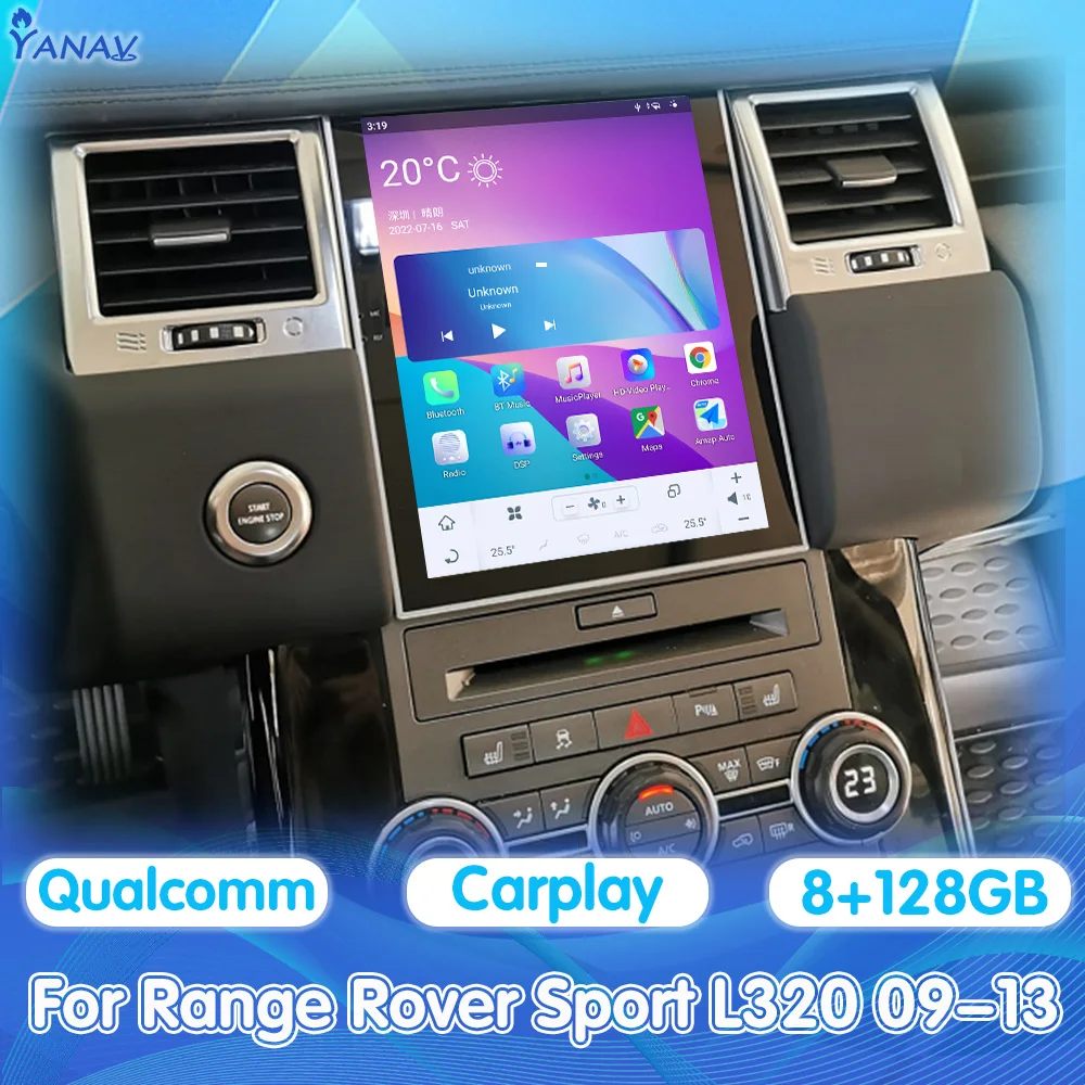 For-Land-Rover-Range-Rover-Sport-L320-2009-2013-Car-Audio-Stereo-Radio ...