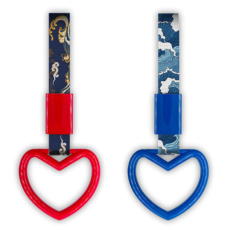 Car-Hanging-Decoration-Heart-Shape-Auto-Japanese-Style-Interior-Pull ...