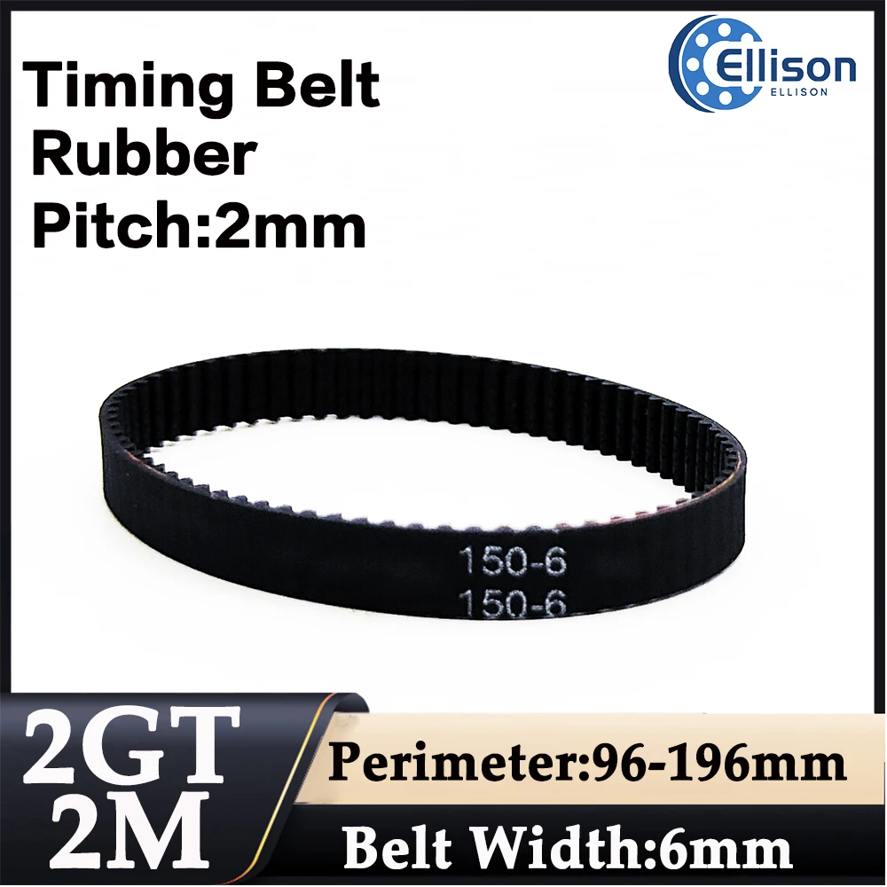 2GT-2M-timing-drive-rubber-belt-with-a-bandwidth-of-6mm-circumference ...