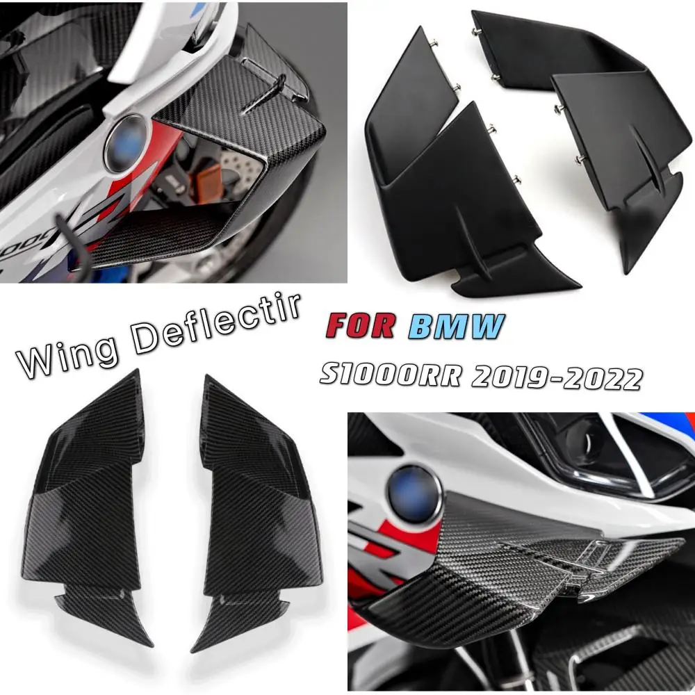 ABS Carbon Fiber Windshield Wing Fairing Front Aerodynamic Spoiler ...