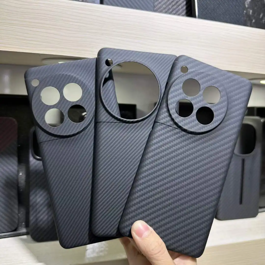 Real Carbon Fiber Case For Oneplus 12 Case Ultra-thin Aramid Fiber ...