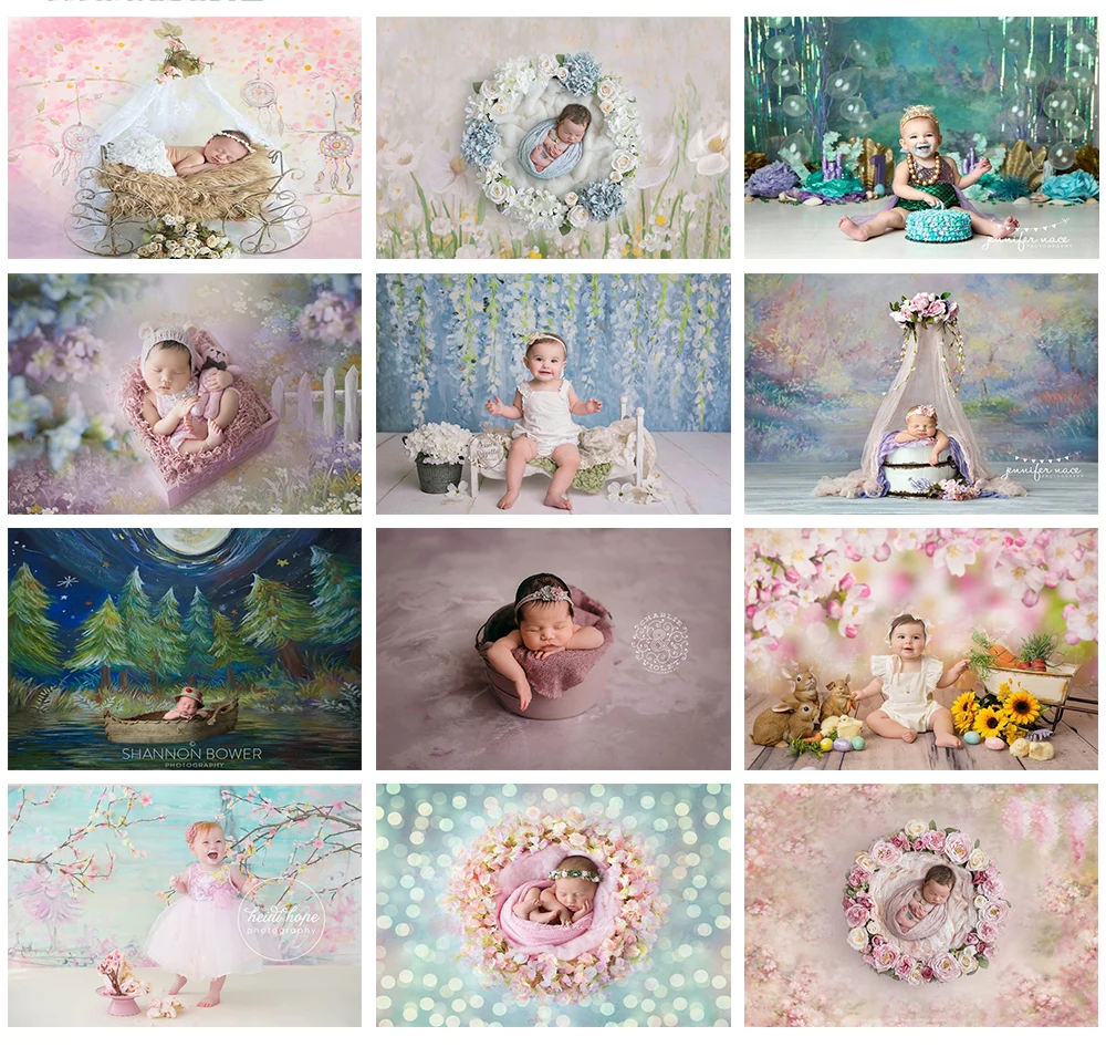 Photography-Backdrops-Oil-Painting-Abstract-Texture-Flowers-Newborns ...