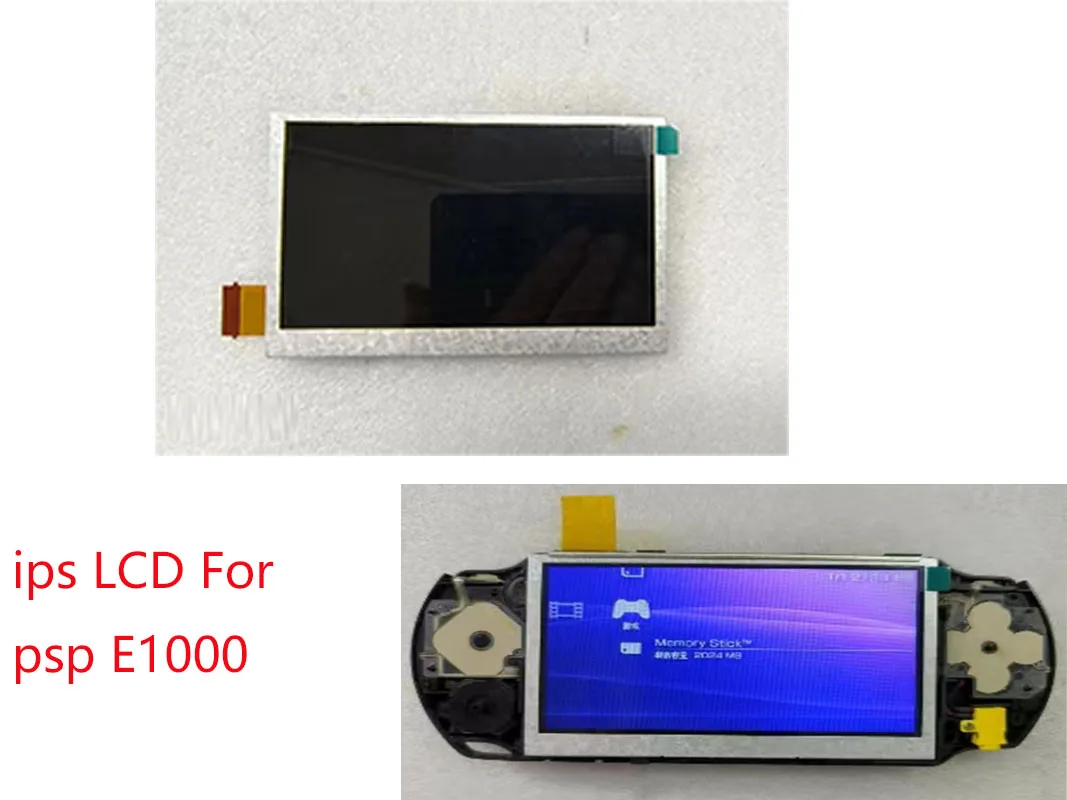 IPS-LCD-Screen-Display-Replacement-For-PSP-E1000-E1004-E1008-Game ...
