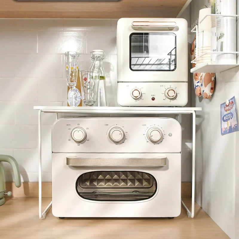 Holders-Ins-Kitchen-Microwave-Oven-Shelving-Counter-Top-Layering-Double ...