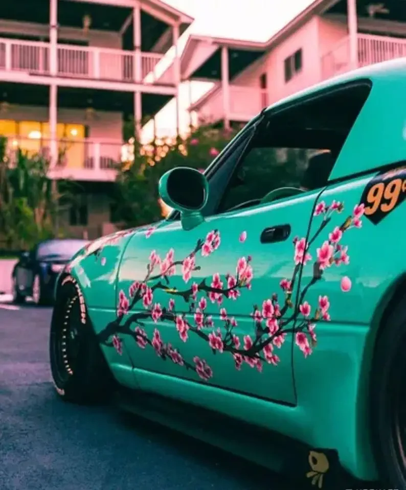 Sakura-Cherry-Blossom-Car-Livery-vinilo-lateral-para-coche-con-tem-tica ...