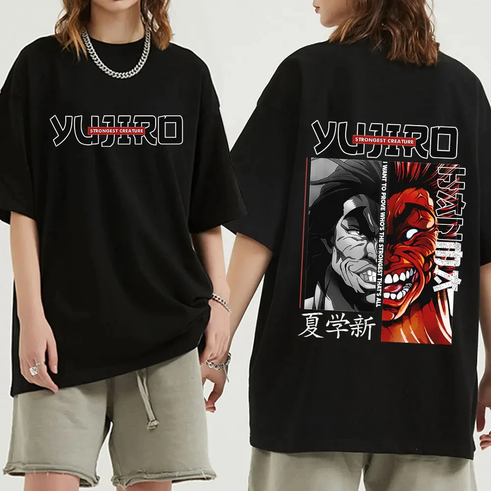 Japanese-Anime-Baki-Hanma-The-Grappler-Graphic-Print-Women-TShirt ...