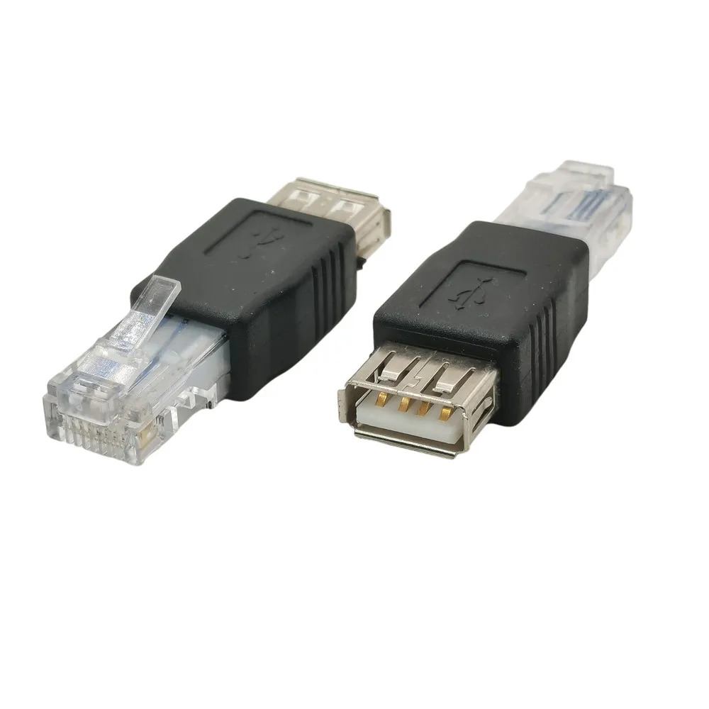 Multi usb tipo a fêmea para rj45 macho ethernet lan rede roteador ...
