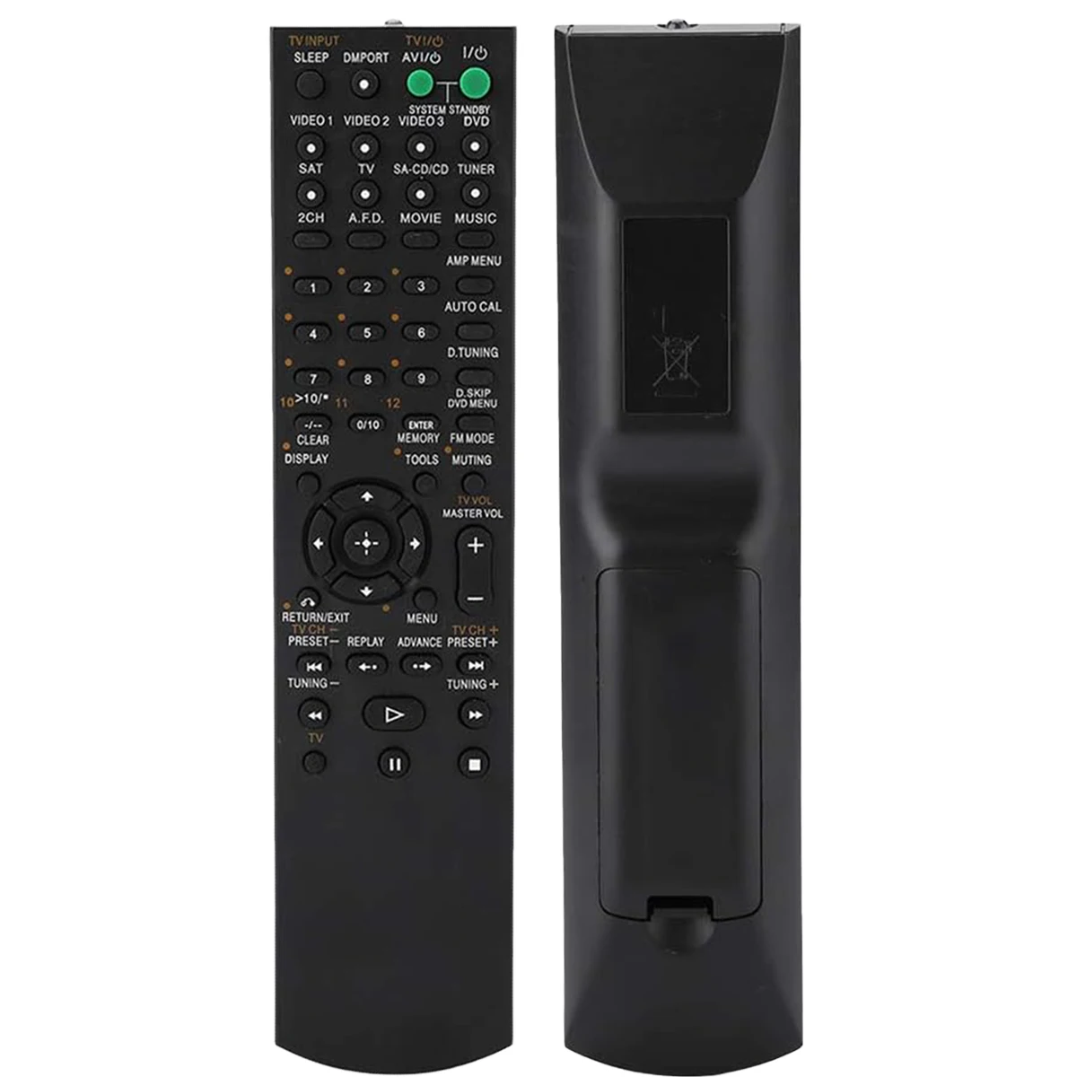 New-Replace-Remote-Control-For-Sony-STR-K840P-STR-K850P-STR-DE595-STR ...