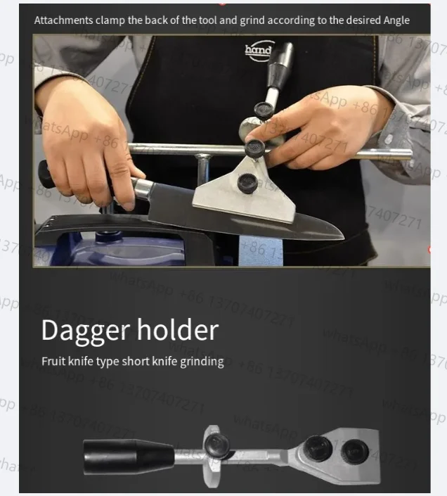 Sharpening fixtures and accessories for water-cooled grinding machines ...