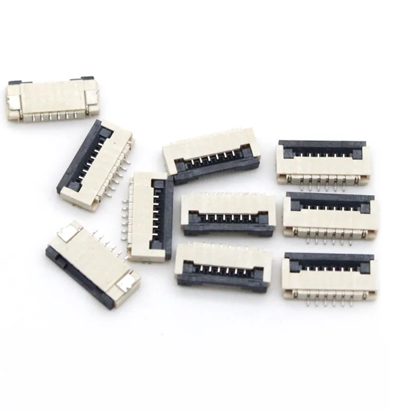10PCS-FPC-connector-socket-ffc-cable-connects-the-seat-with-1-0mm ...