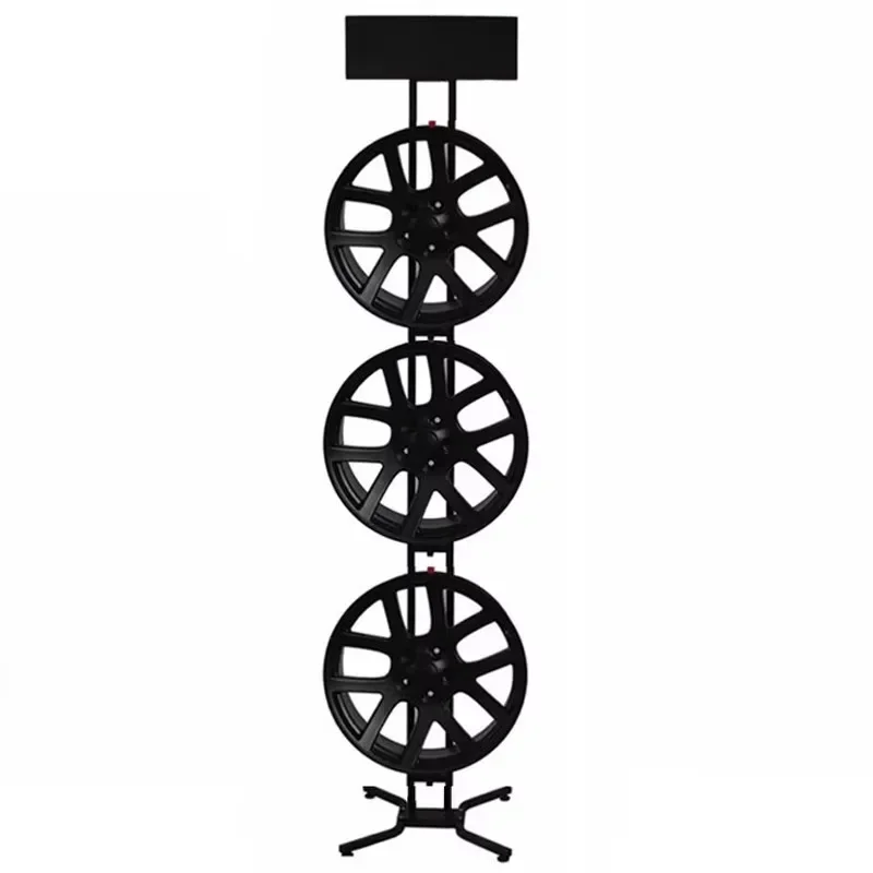 Car wheel display stands are used for exhibitions and trade shows ...