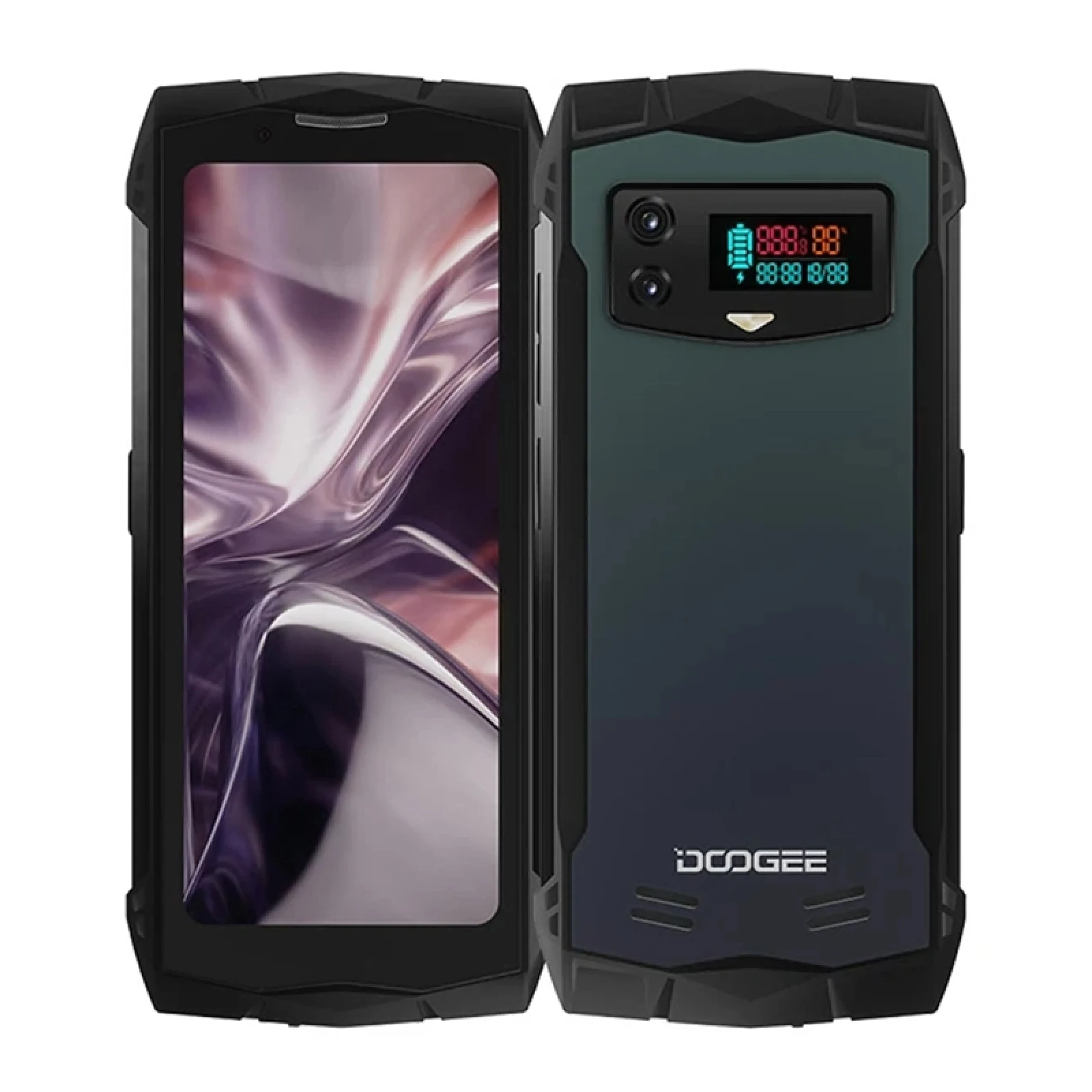 DOOGEE-Smartphone-robusto-Smini-tela-traseira-inovadora-telefone ...