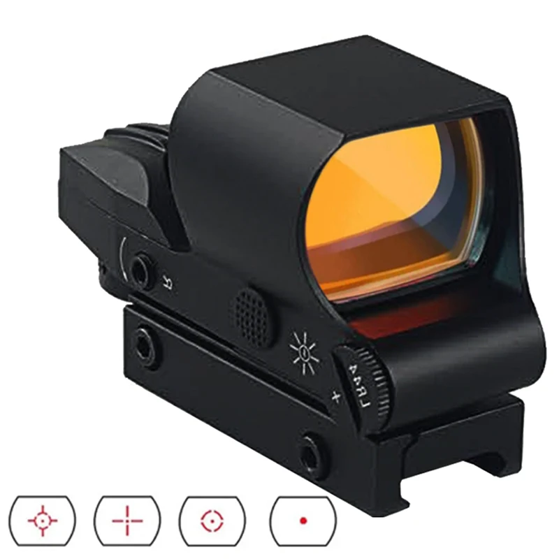 1x28x40mm-Tactical-Red-Dot-Sight-Riflescope-Hunting-Scope-Red-Projected ...