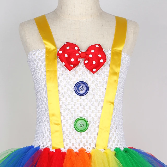 Circus Costume Women Tutu Grl Clown Costume DY Costume Halloween, Cute ...